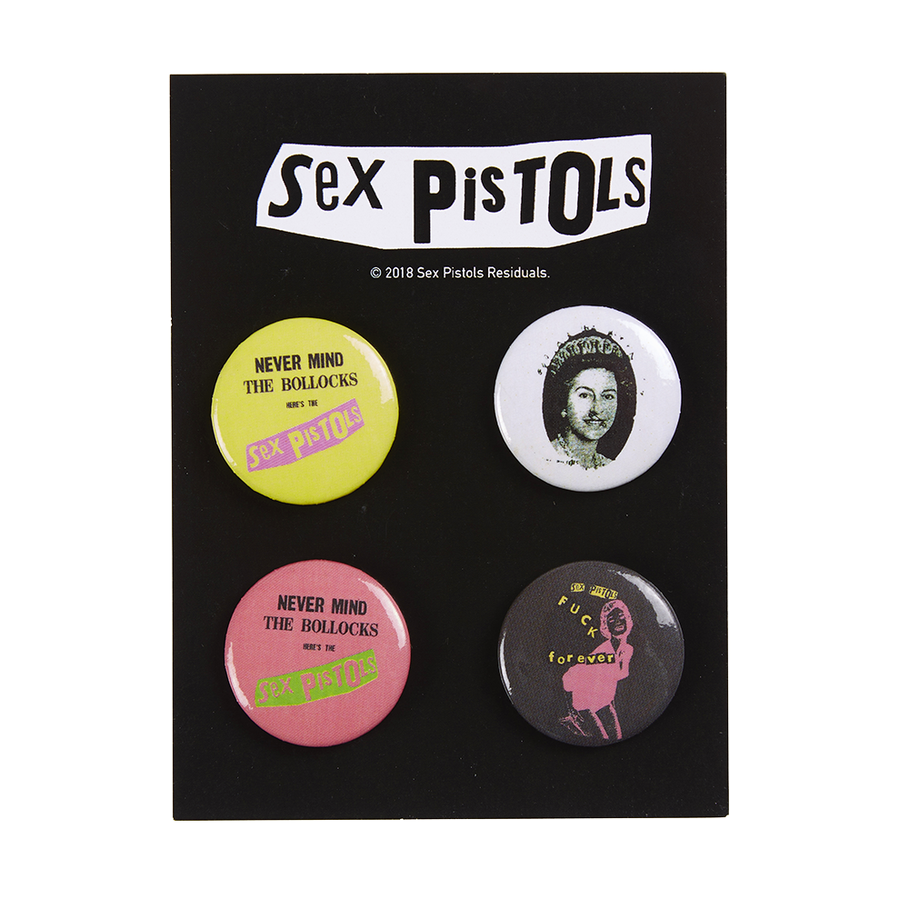 Badge Pack Sex Pistols