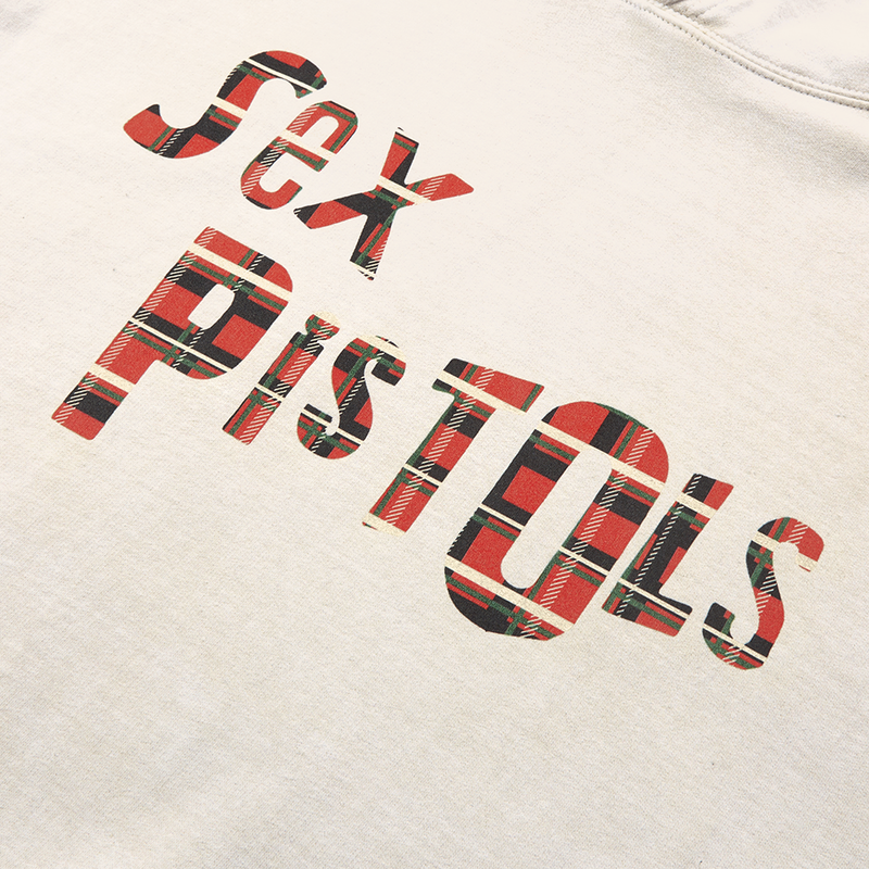Sex Pistols Plaid Logo Hoodie Sex Pistols